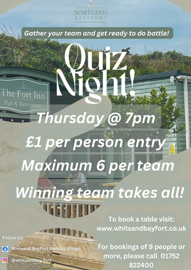 Whitsand Bay Fort | Holiday Park Cornwall | Ramehead